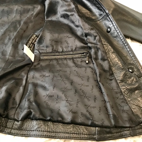 Maxima | Jackets & Coats | Maxima Leather Jacket | Poshmark